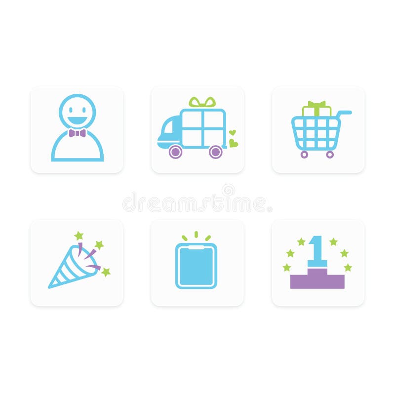 Assorted Icons. Vector Illustration Decorative Design Stock Vector ...