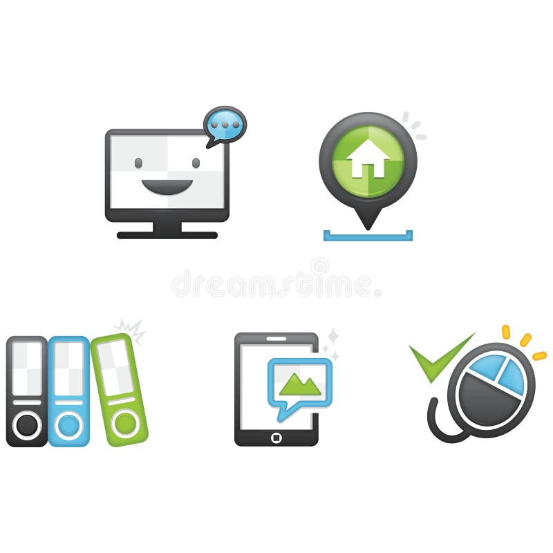 Assorted Icons. Vector Illustration Decorative Design Stock Vector ...