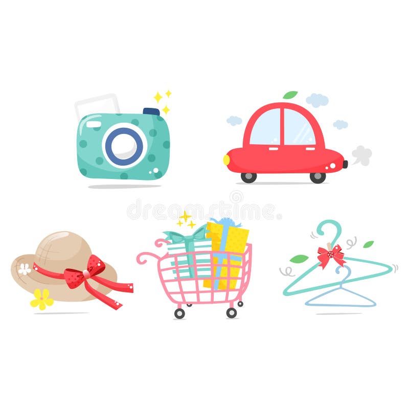 Assorted Icons. Vector Illustration Decorative Design Stock Vector ...
