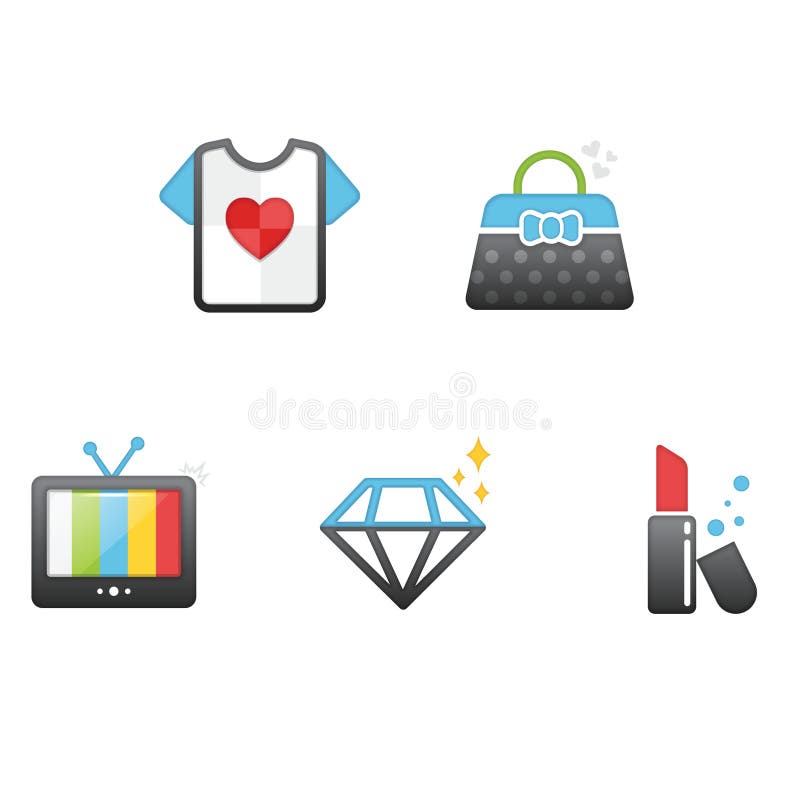 Assorted Icons. Vector Illustration Decorative Design Stock Vector ...