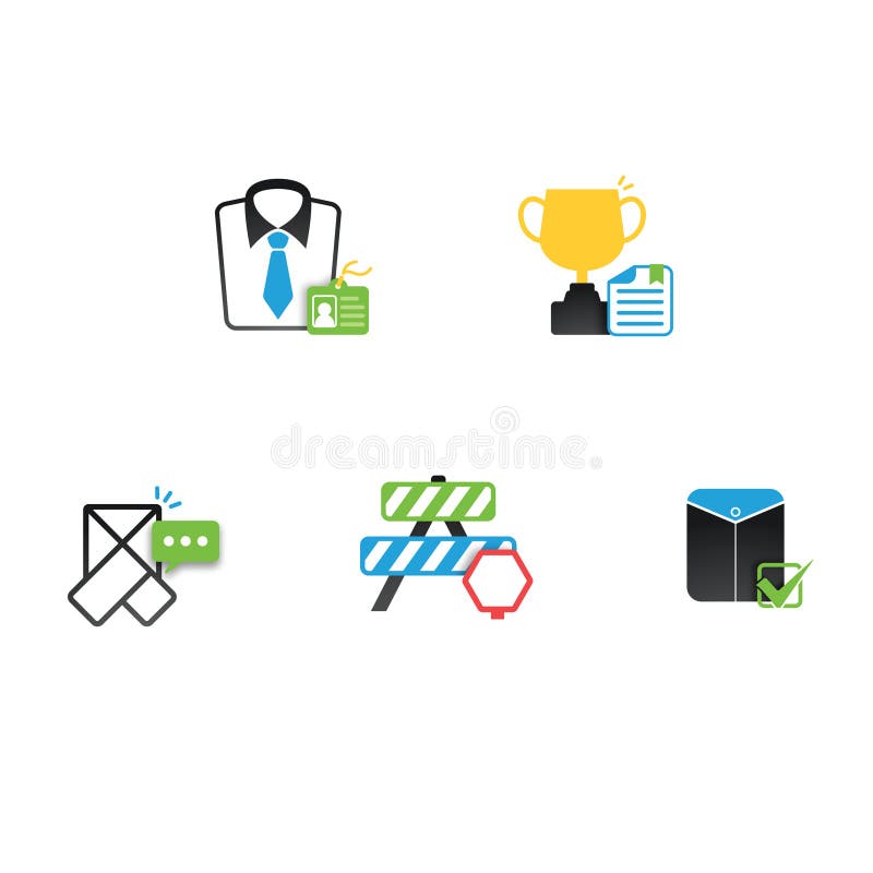 Assorted Icons. Vector Illustration Decorative Design Stock Vector ...
