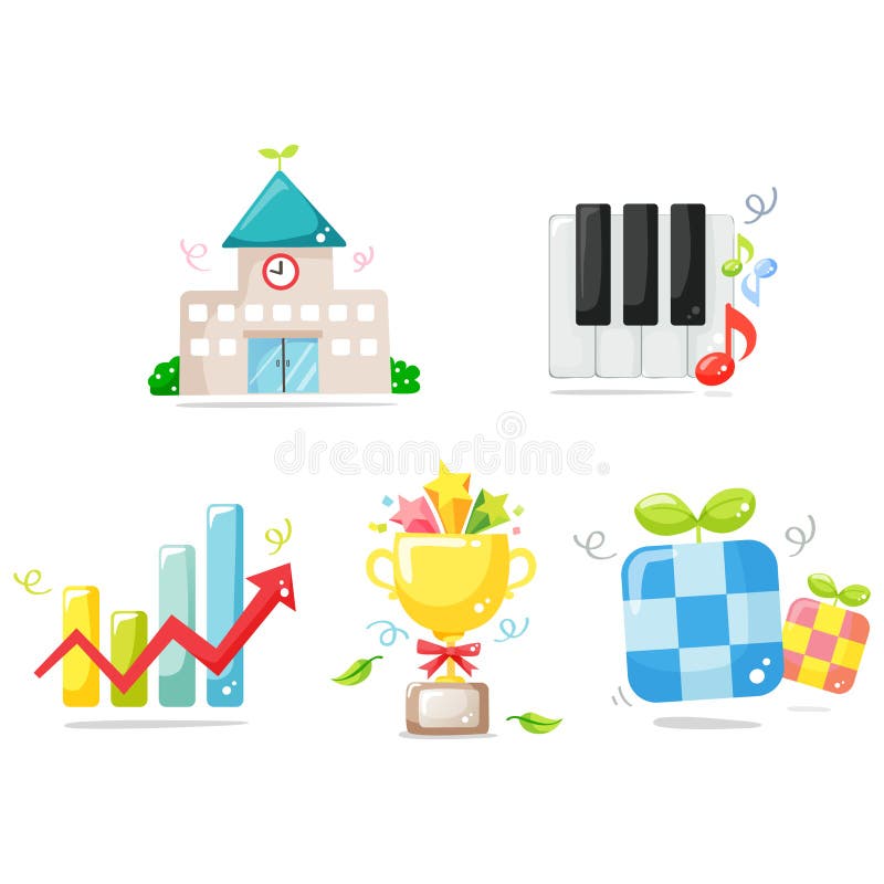 Assorted Icons. Vector Illustration Decorative Design Stock Vector ...