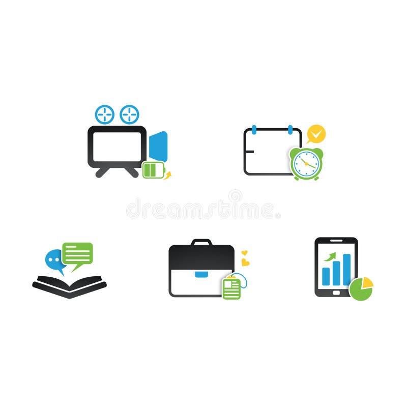 Assorted Icons. Vector Illustration Decorative Design Stock Vector ...