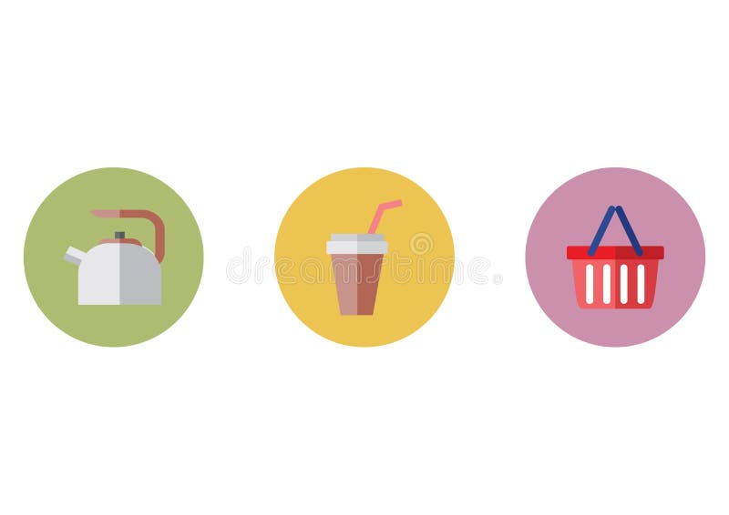 Assorted Icons. Vector Illustration Decorative Design Stock Vector ...