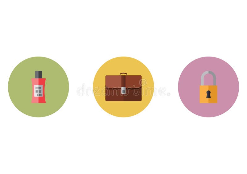 Assorted Icons. Vector Illustration Decorative Design Stock Vector ...