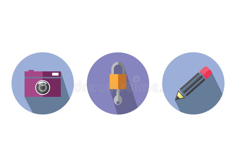 Assorted Icons. Vector Illustration Decorative Design Stock Vector ...