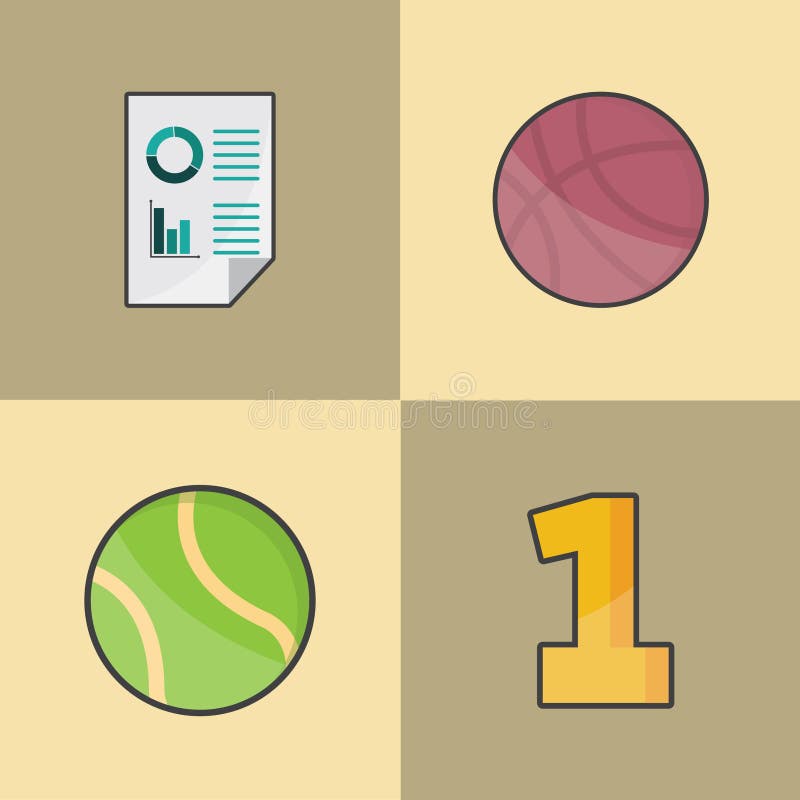 Assorted Icons. Vector Illustration Decorative Design Stock Vector ...