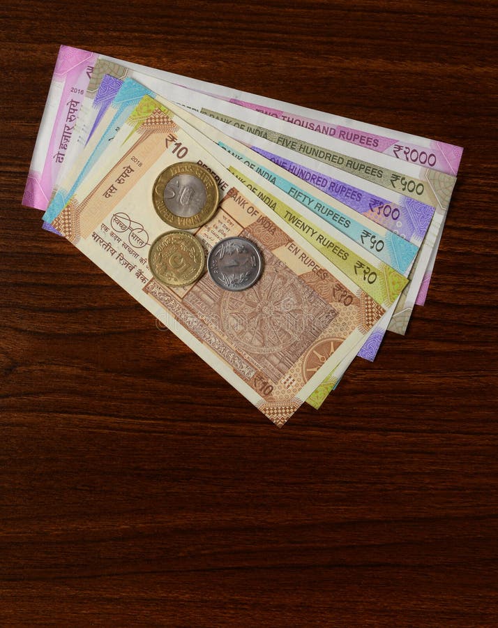 New Indian Currency Notes All Denominations Stock Photos - Free ...