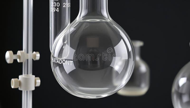Lab Glassware Beakers, Scientific Equipment, Chemistry Tools Generative ...