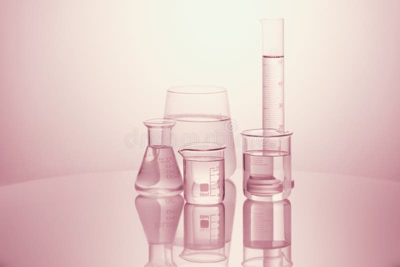 Assorted Laboratory Glassware Equipment - Image Stock Image - Image of ...