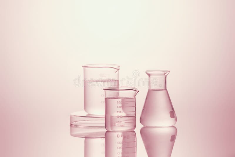 Assorted Laboratory Glassware Equipment - Image Stock Photo - Image of ...