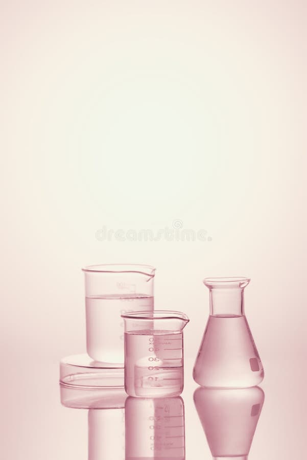 Assorted Laboratory Glassware Equipment - Image Stock Photo - Image of ...