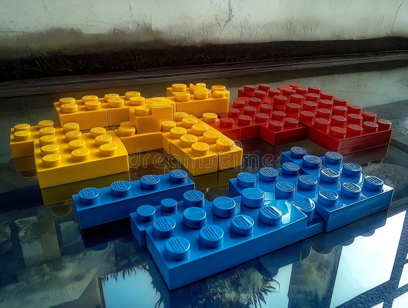 Assorted Lego Bricks Detailed View a Pile of Lego Bricks in Multiple ...