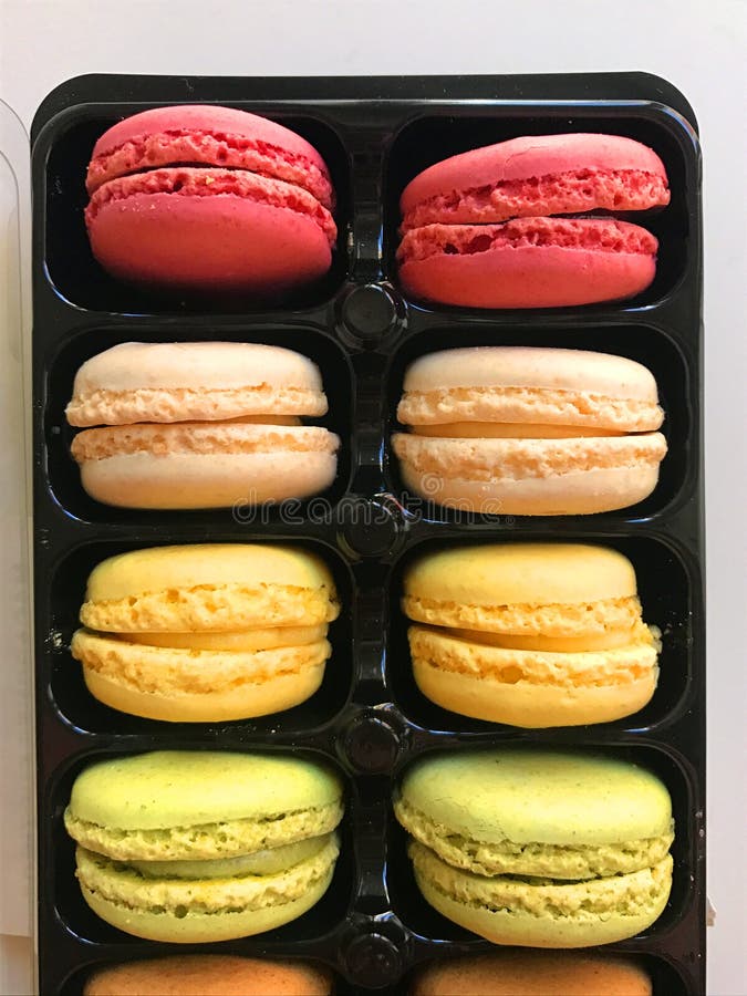 Assorted Macarons in Packaging Stock Photo - Image of italy, france ...
