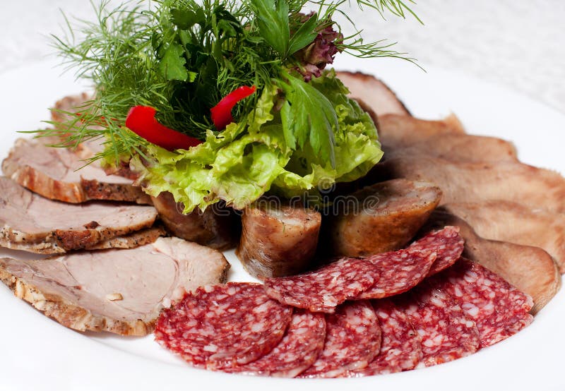 Assorted meat stock photo. Image of dish, lettuce, group - 24834962