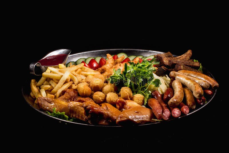 Assorted meat grill stock photo. Image of meat, sausage - 49531862