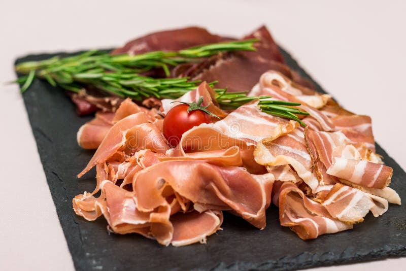 Assorted Meat Slices of Different Varieties for the Whole Frame ...