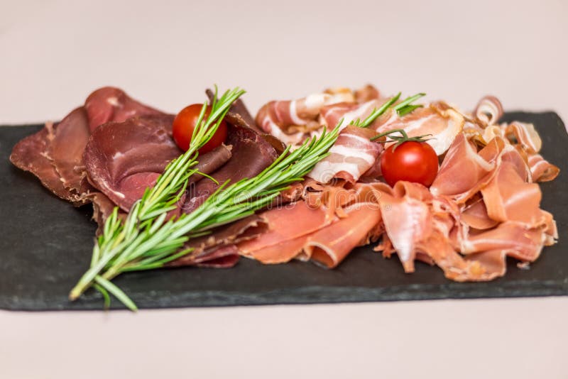 Assorted Meat Slices of Different Varieties for the Whole Frame ...