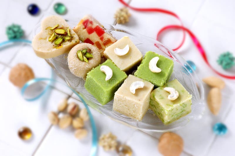 Assorted Milk Solid Sweets Stock Photos - Free & Royalty-Free Stock ...