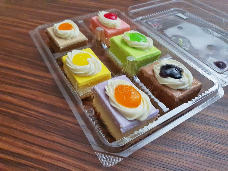 Assorted Delicious Mini Cake Stock Image - Image of desserts, party ...