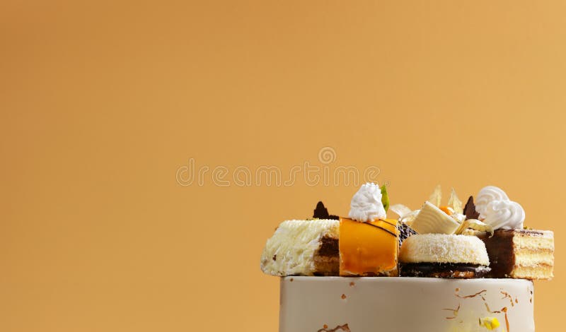 Assorted Mini Cakes for Dessert Stock Image - Image of mini, fresh ...