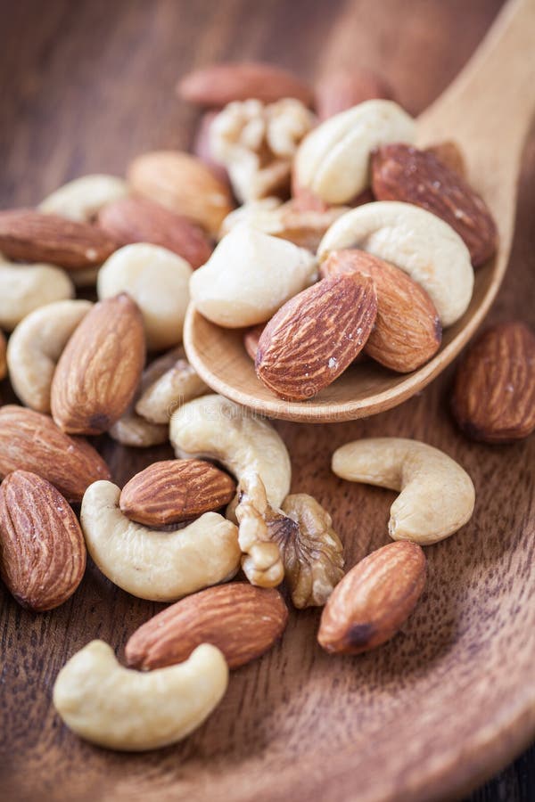 Assorted mixed nuts stock image. Image of assortment - 69729873