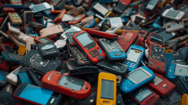 Assorted Mobile Phones Displayed on Table Technology, Advertising ...