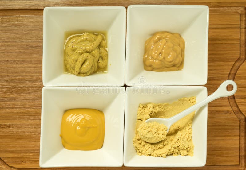 Assorted Mustard stock photo. Image of food, cutting - 77049582