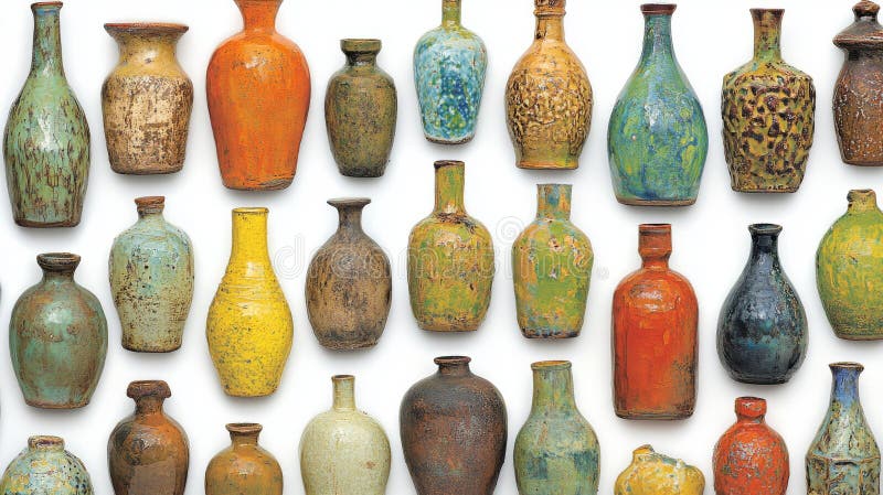 Assorted Mustard Sauce Bottles are Arranged Neatly on the Surface from ...