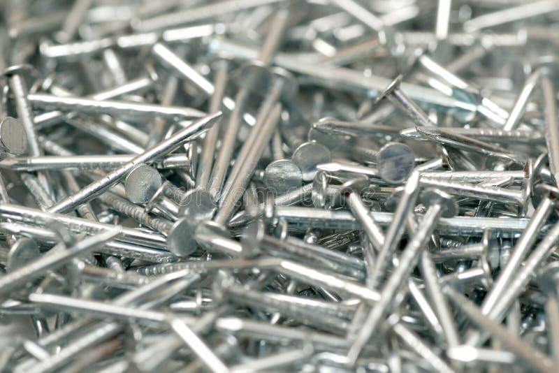 Box of Assorted Nails stock photo. Image of nails, metal - 24345362