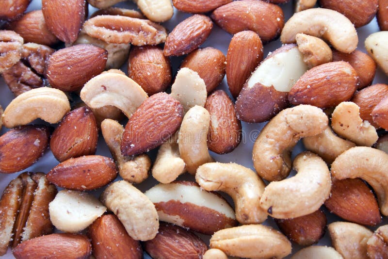 Assorted Nuts stock image. Image of snack, assortment - 21626489