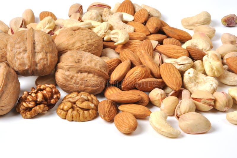 Mixed nuts stock photo. Image of food, group, cashew - 37777972