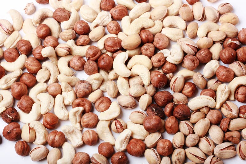 Assorted nuts stock image. Image of cashew, peanut, almond - 29224333