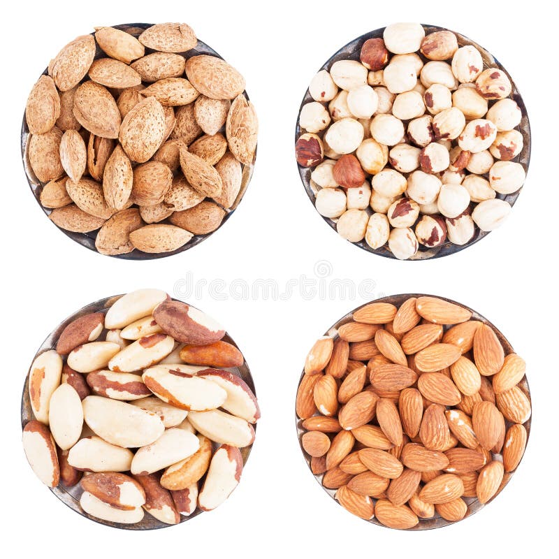 Nuts collection stock photo. Image of background, collection - 7542736