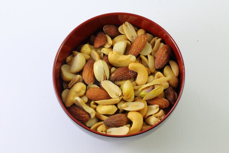 Assorted nuts stock image. Image of healthy, groundnut - 50897881