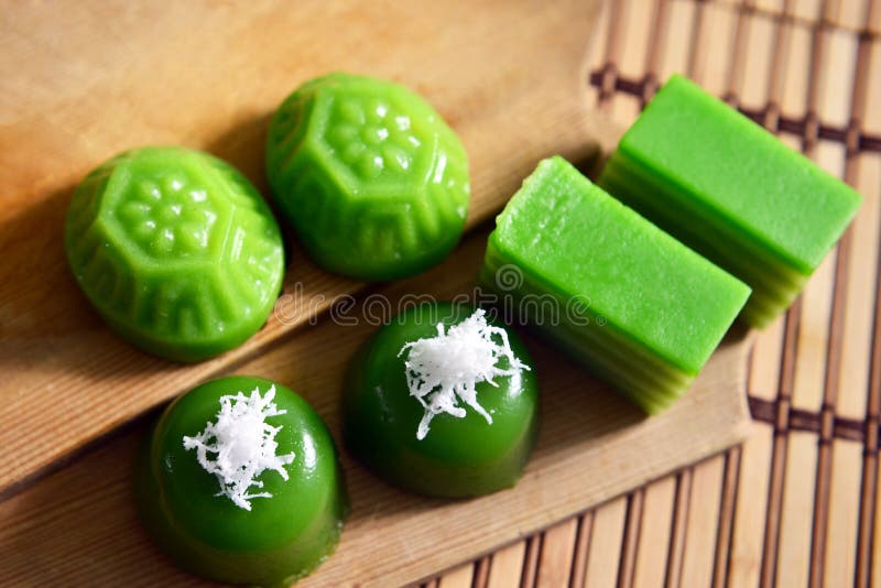 Assorted nyonya kueh stock photo. Image of keeh, serving - 74756764