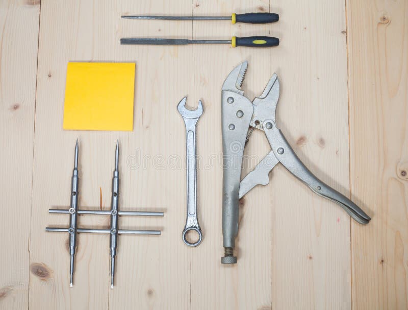 Assorted objects tool stock photo. Image of woodwork - 59696998
