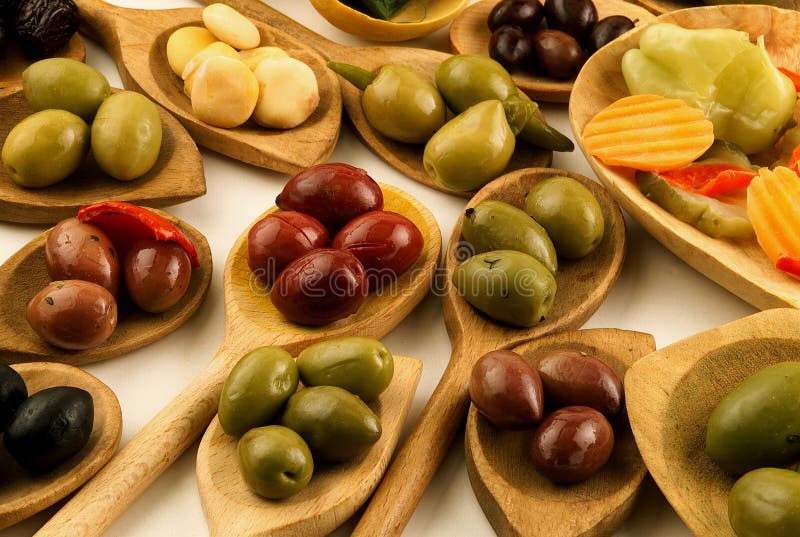 Assorted olives stock photo. Image of variety, selection - 23703558