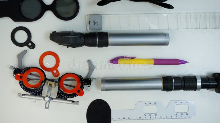 Assorted Optometry Tools for Optometrist and Ophthalmologist ...
