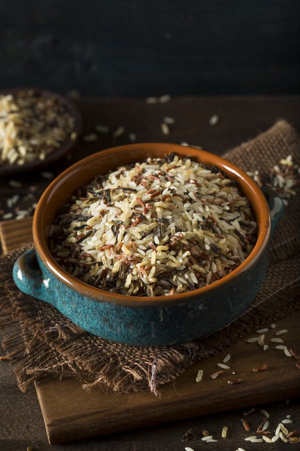 Assorted Organic Dry Mixed Rice Stock Photo - Image of healthy ...