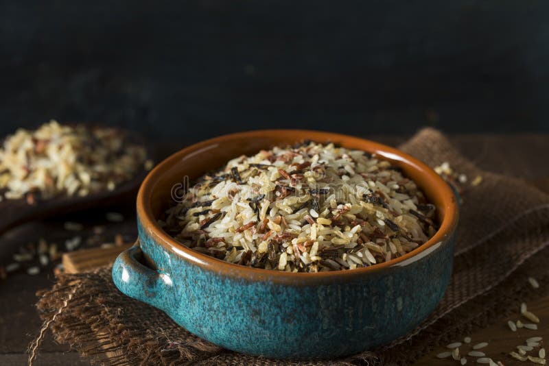 Assorted Organic Dry Mixed Rice Stock Photo - Image of chinese ...