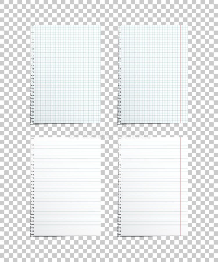 Assorted Paper Sheets. Vector Illustration. Stock Vector - Illustration ...