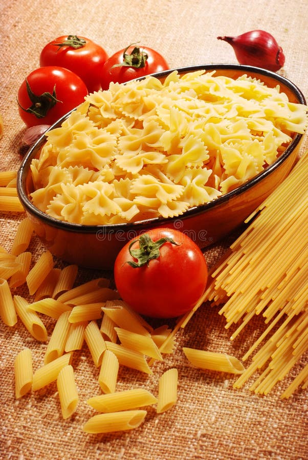 Assorted pasta stock photo. Image of meal, italian, prepare - 13828240