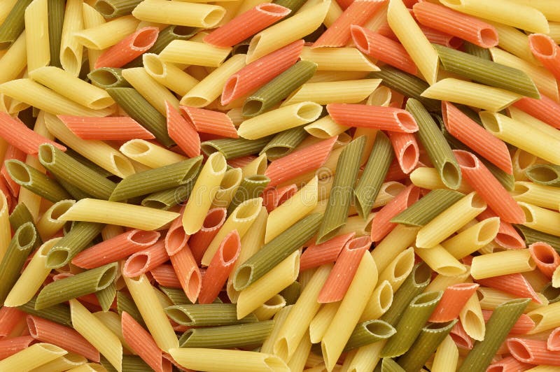 Assorted pasta stock photo. Image of white, yellow, assorted - 17849092