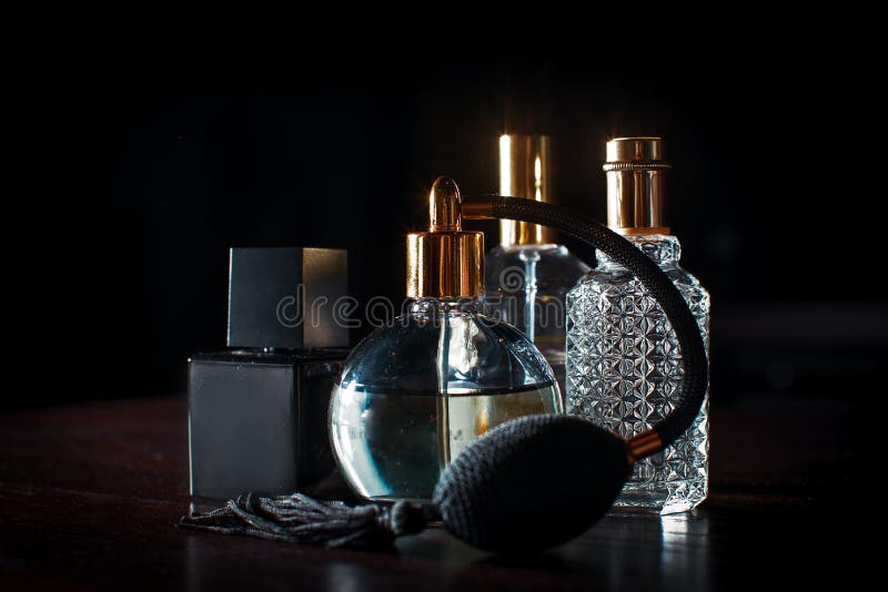 Assorted perfume stock image. Image of female, collection - 56163013