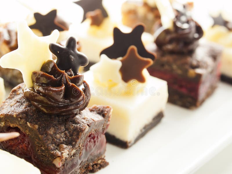 Assorted Petite Party Pastries Stock Image - Image of party, food: 27718037