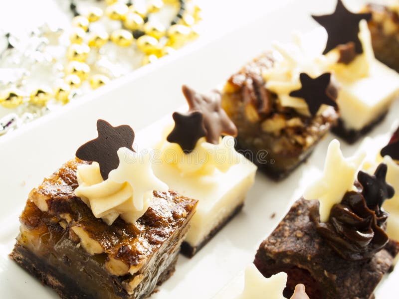 Assorted Petite Party Pastries Stock Image - Image of pastries ...