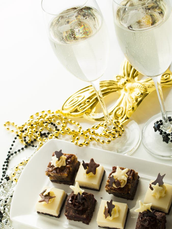 Assorted Petite Party Pastries Stock Photo - Image of sweet, year: 27718072