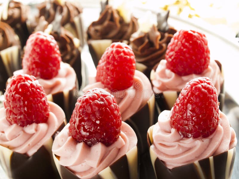 Assorted Petite Party Pastries Stock Image - Image of ripe, organic ...