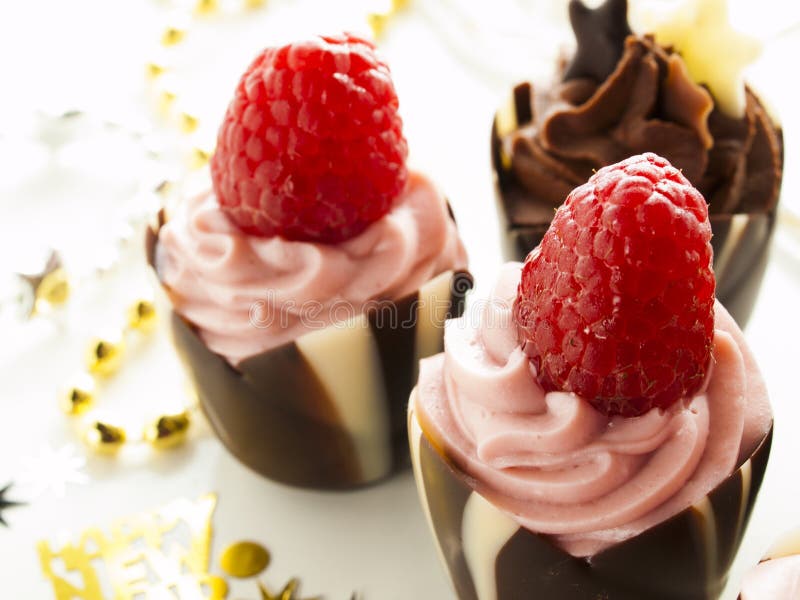 Assorted Petite Party Pastries Stock Image - Image of assorted, healthy ...